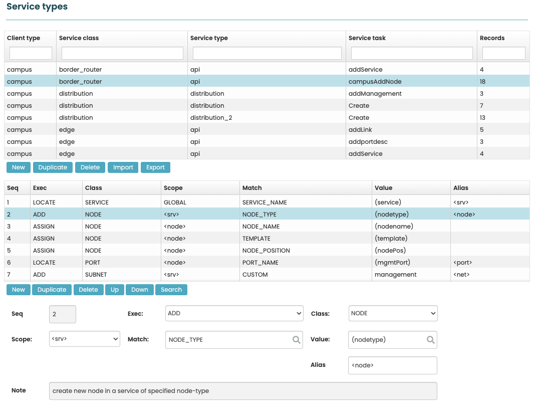 menu:design:service_types [Technical documentation]